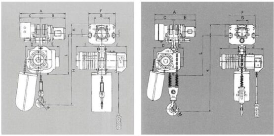 รอกโซ่ไฟฟ้า KOBEC AS/AD Series - บริษัท ย่งฮง (ประเทศไทย) จำกัด