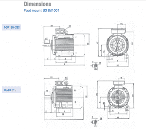 MOTOR BROOK CROMPTON T Series - บริษัท ย่งฮง (ประเทศไทย) จำกัด