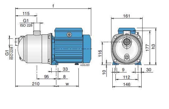 ปั๊มน้ำหอยโข่ง CALPEDA MXP/MXPM Series - บริษัท ย่งฮง (ประเทศไทย) จำกัด