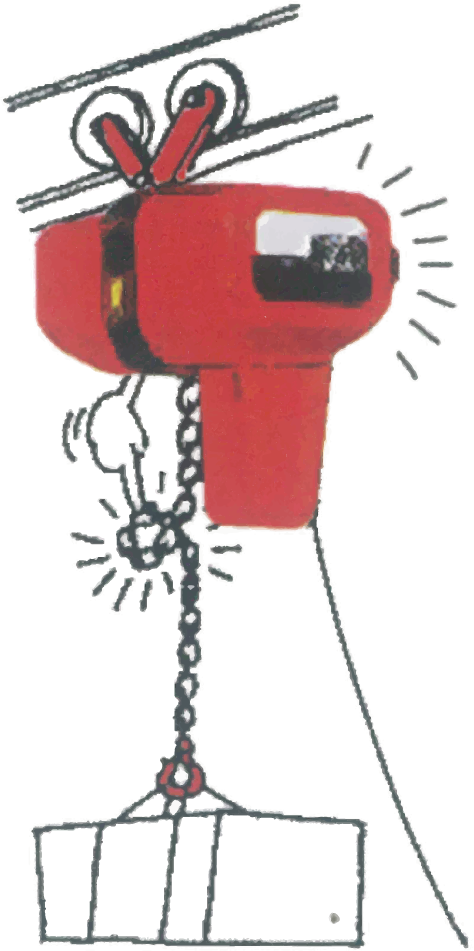 Precautions for using hoist